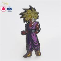 China Wholesale Black Nickel Custom Bulk Logo Shapes Enamel Hard Cartoon Anime Zinc Alloy Lapel pin for sale