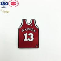 China Hard Physical Basketball Enamel Pins Jersey Number 23 Sports Custom Company Logo for sale