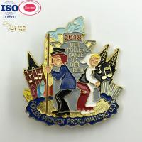 China Manufacturer Factory Price Custom Carnival Badge Promotion Gift Jollification Rhinestones Diamond Colorful Enamel Metal Pin for sale