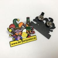 China Carnival Metal Lapel Pins Soft Zinc Alloy Enamel Badges Souvenir Colorful for sale
