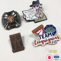 China School Metal Lapel Pins Clothes Cartoon Cute Animal Enamel Pin Sublimation Blank Badge for sale