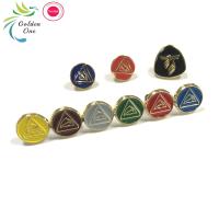 China Movie Vintage Guitar Metal Lapel Pins Sublimation Cancer Breast Cancer Pathfinder Pins Badges for sale