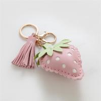 China Chinese Supplier High Quality Promotional Gift Personalise Fashion Custom Logo Bag Shape Metal Pu Leather Keychain for sale