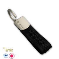 China Chinese Supplier High Quality Promotional Gift Personalise Fashion Custom Logo Bag Shape Metal Pu Leather Keychain for sale