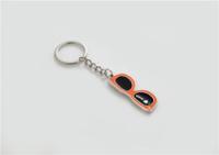 China Chinese Supplier High Quality Promotional Gift Personalise Fashion Custom Logo Bag Shape Metal Pu Leather Keychain for sale