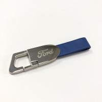 China Wholesale Promotional Gifts Custom Company Engraved Logo Personalized Key Ring Chain Designers Metal Pu Custom Leather Keychain for sale