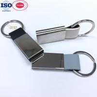 China Wholesale New Luxury Metal Pu Leather promotional Keychain Sublimation Keychains Custom Leather Coin holder Keychain for sale