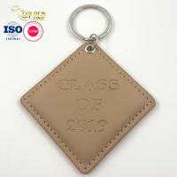 China Business Car PU Leather Key Chain Holder Zinc Alloy Souvenir House Shape for sale
