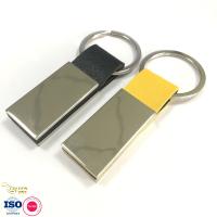 China High Quality Custom Logo Laser Color Printing Key ring Luxury Pu Leather promotional keychains for souvenir for sale