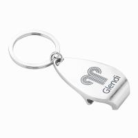 China Cute Custom Key Ring , Metal Whistle Zinc Alloy Opener Key Ring for sale