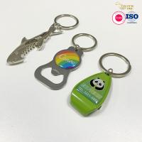 China High Quality Advertising Promotion Gifts Zinc Alloy Custom LOGO Special Personal Keyring Blank Metal KeyChain For Bottle Opener for sale