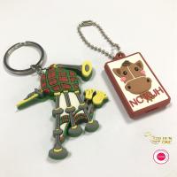 China Sport Soft Rubber Cute Animal Keychains Personalised Keychain For Souvenir Gifts for sale