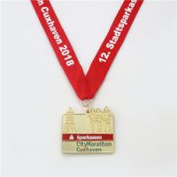 China Hot Sale Cheap Custom Shiny  Plated  Metal Stamping Laser Engraving Blank Medal for sale