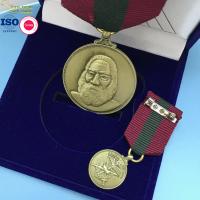 China Factory price Medaille Award Medalha Medal 3D Manufacturer Antique brass Custom Pretty Medal Ribbon medallas for sale