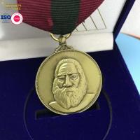 China Factory price Medaille Award Medalha Medal 3D Manufacturer Antique brass Custom Pretty Medal Ribbon medallas for sale