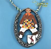 China Metal Halloween Award Medals , Brass Plated Personalized Award Medals Bird Carnival for sale