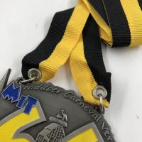 China Wholesale Souvenir Colourful Merriment Carnival Karnevalsorden Medal Manufacturers Medals With Silk Screen Printing Lanyard for sale