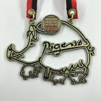 China Wholesale Souvenir Colourful Merriment Carnival Karnevalsorden Medal Manufacturers Medals With Silk Screen Printing Lanyard for sale