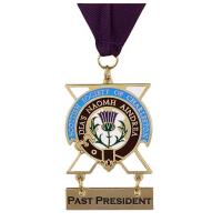China China Factory Price Gold Plated Zinc Alloy Trophy Female Sports Kagawaran Medals With Ribbons for sale