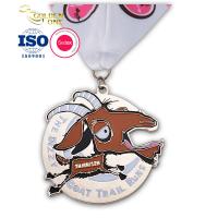 China No Minimum Order Custom Shape Field Hockey Soccer Sports Award Gmilitary Zinc Alloy Medals for sale