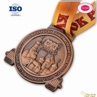 China No Minimum Order Custom Shape Field Hockey Soccer Sports Award Gmilitary Zinc Alloy Medals for sale