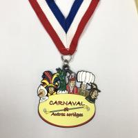 China 2022 Hot Sell Gift Custom Zinc Alloy Rabbit Animal Cute Sports Souvenir Celebrate Colorful Performance Carnival Medal for sale