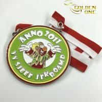 China Factory Price Persian Medallion Soft Enamel Orden Zinc Alloy Carnival Corporation Golden Customized Metal Medallion for sale
