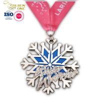 China OEM Circle Shape Antique Gold Medal Brass Tag Carnival Marathon Keepsake Ribbon Bespoken Medal for sale