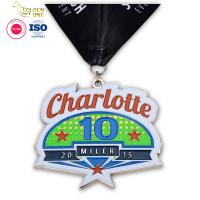 China Custom Shape Sport Brass Silver Gymnastic Logo Medals Hanger Spinning Medal For Souvenir for sale