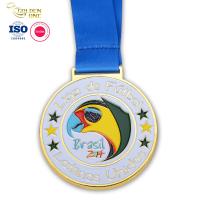 China Cute Soft Enamel Gymnastic Award Medal Running School Engineering Zinc Alloy Medal for sale