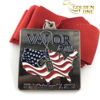 China Cute Soft Enamel Gymnastic Award Medal Running School Engineering Zinc Alloy Medal for sale