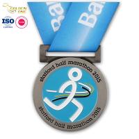 China Cute Soft Enamel Gymnastic Award Medal Running School Engineering Zinc Alloy Medal for sale