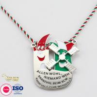 China Cute Soft Enamel Gymnastic Award Medal Running School Engineering Zinc Alloy Medal for sale