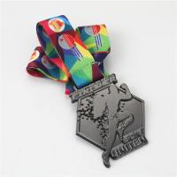 China Race Metal Sports Medal Finisher 3D Commendation With Printed Ribbon for sale