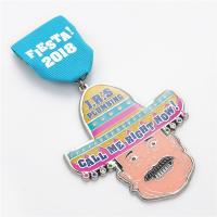 China Race Metal Sports Medal Finisher 3D Commendation With Printed Ribbon for sale