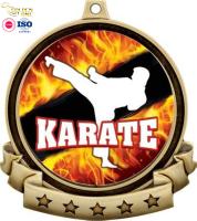 China Metal Hanging Marathon Medals Custom Printing Logo Souvenir Karate For Honor for sale