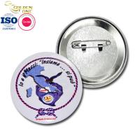 China Hot Sale Cheap  Presse Custom Shape  Mould Sublimation Printing Blank Badge Pin Brooch Tin Button Badge for sale