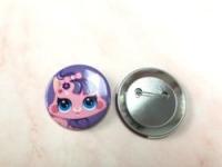 China Hot Sale Cheap  Presse Custom Shape  Mould Sublimation Printing Blank Badge Pin Brooch Tin Button Badge for sale