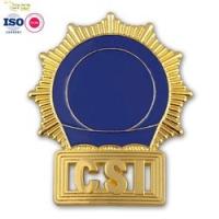 China Star Shape Lapel Pin Badge 3D Figure Emblem Metal Zinc Alloy Soft Enamel for sale