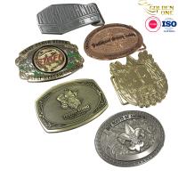 China Metal Custom Made Belt Buckles Zinc Alloy Garment Accessories for sale
