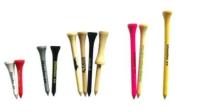 China Printed Cool Divot Tools , Custom Logo Plastic Colorful Golf Tees for sale