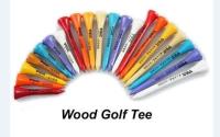 China Printed Cool Divot Tools , Custom Logo Plastic Colorful Golf Tees for sale