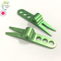 China Logo Laser Golf Ball Divot Tool Engraved Personalised With Ball Marker for sale