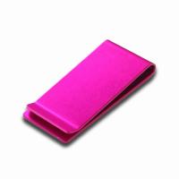 China Europe Metal Money Clip Card Holder Custom Color For Souvenir Gift for sale