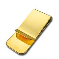China Metal Men Money Clips , Custom Shape Money Holder Clip For Gift for sale