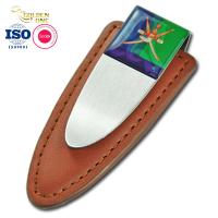 China Portable Business Card Money Clip , Slim Money Clip Custom Shape For Souvenir for sale