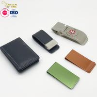 China Wholesale Masones Club Gold Plating Anti Brass Credit Card Holder Wallet Metal Money Clip For Mens for sale