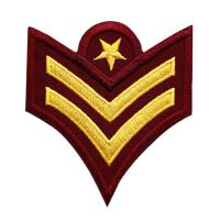 China Custom Embroidered Cloth Patches With Funny Unicorn Ship Shape for sale