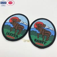 China Hat Chenille Embroidered Cloth Patches Iron On Custom Silicone Rubber for sale