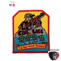 China Eco-Friendly Heat Press Patch Embroidered Lovely Name Sports Club Iron On Hat for sale